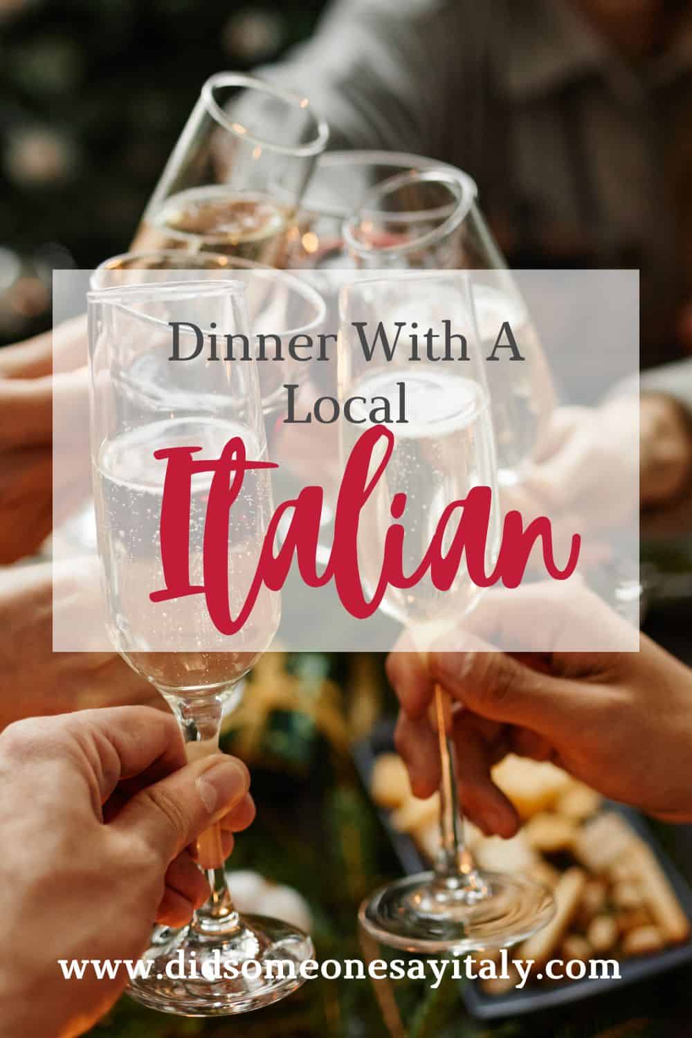 Dinner With A Local Italian: An Authentic Italian Culinary Experience ...